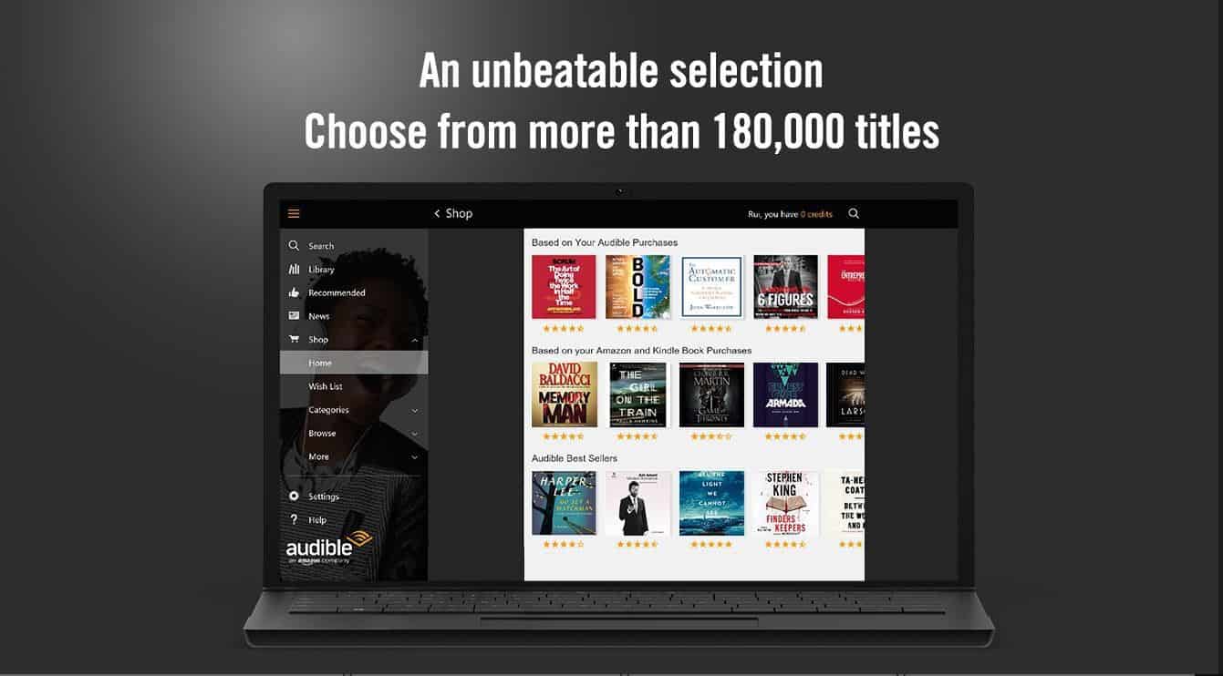 Windows 10 Audible app updates with a new social feature - OnMSFT.com Windows 10 Audible app updates with a new social feature - OnMSFT.com